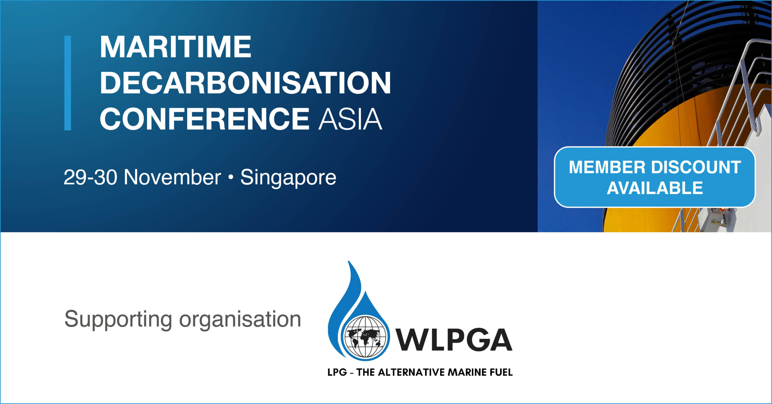 Maritime Decarbonisation Conference Asia - World Liquid Gas (WLGA)
